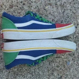 Vans | Shoes | Vans Ward Yacht Club Primary Colors Sneakers Youth 5 ...